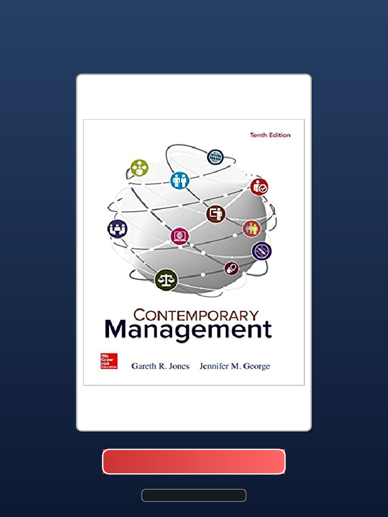 Verified PDF Download Contemporary Management 10th Edition Gareth Jones ...