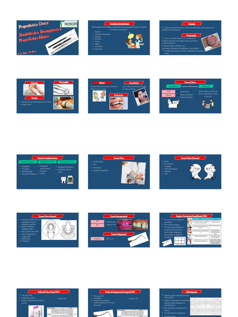 02 - Semiotécnica, Semiogênese e Propedêutica Clínica - Prof. Edwin ...