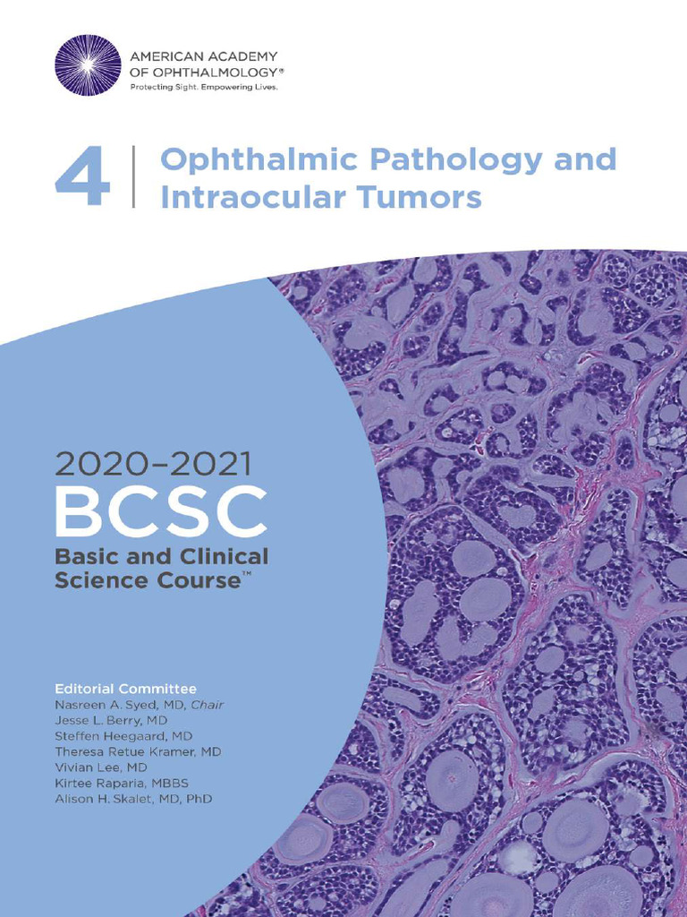 AAO 2020-2021 4.ophthalmic Pathology and Intraocular Tumors | PDF ...