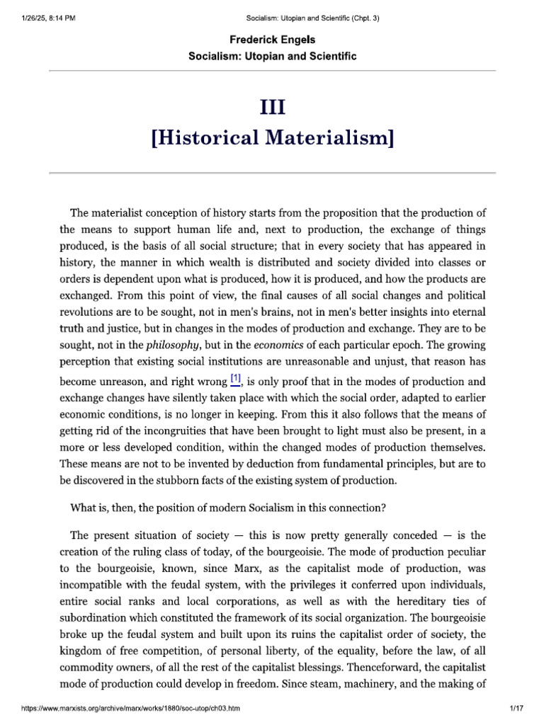 Historical Materalism | PDF