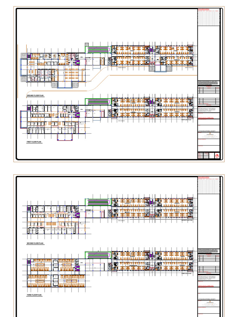 Hospital Connecting Block (Proposed and E1 + E2) | PDF