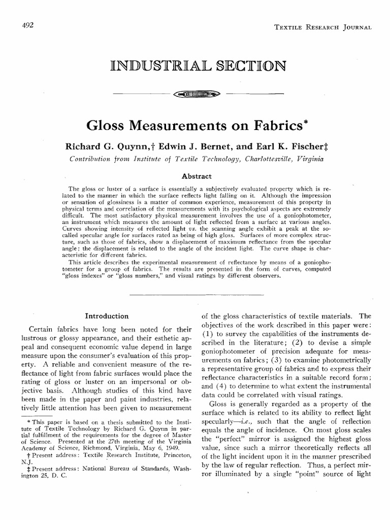 1950. блеск тканей | PDF | Electrodynamics | Electromagnetic Spectrum
