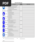 Daily PPE Inspection Checklist | PDF | Personal Protective Equipment ...