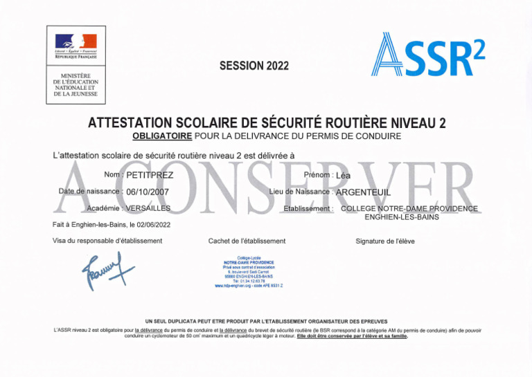 ASSR 2 | PDF