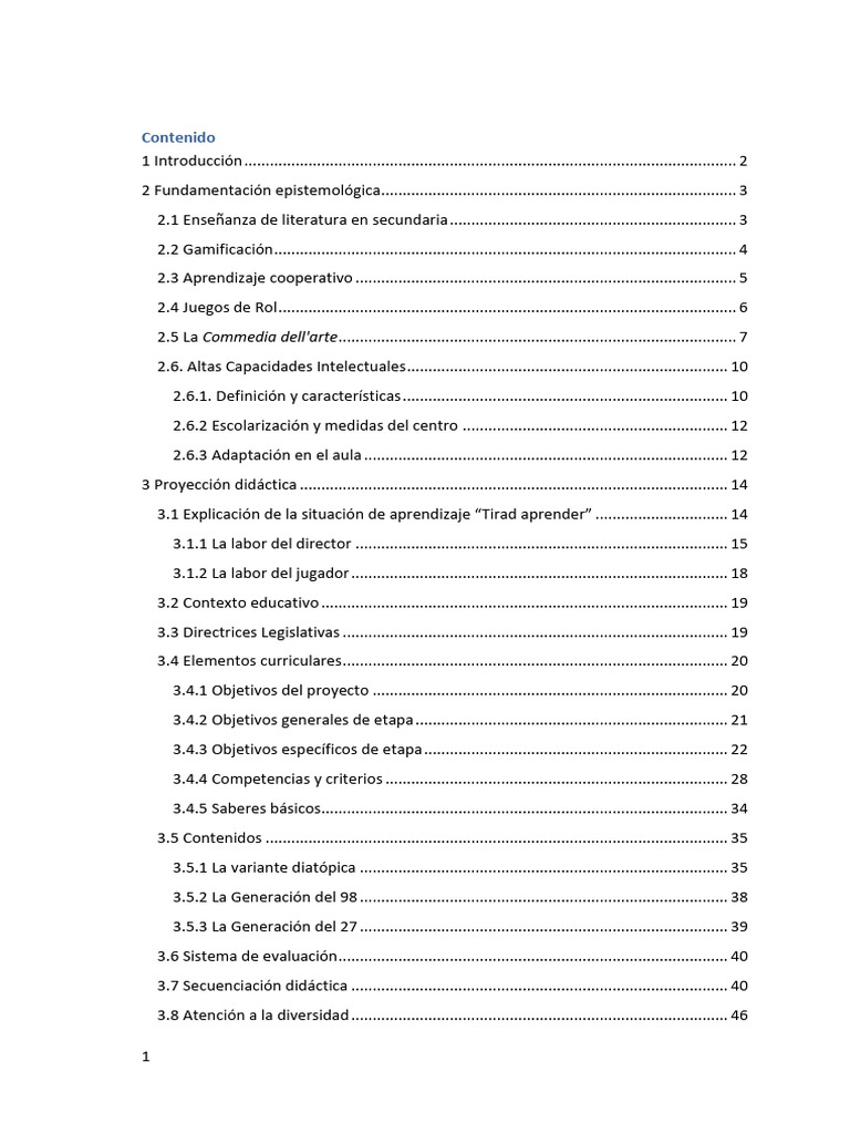 Borrador TFM Definitivo | PDF | Evaluación | Plan de estudios