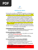 Planilha de Troca | PDF