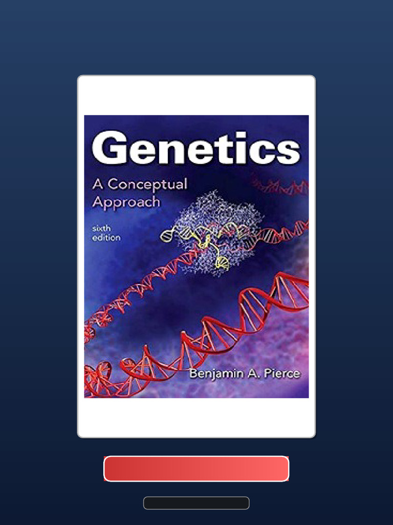 Genetics A Conceptual Approach 6th Edition Full Download | PDF | Gene ...