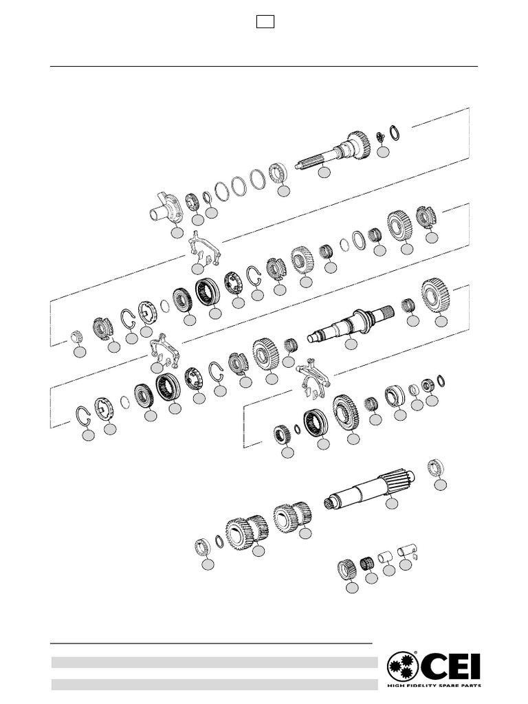 G131-9 Gearbox Specifications Guide | PDF | Manual Transmission ...