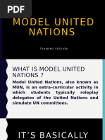 Model UN Procedures Guide | PDF | Refugee | United Nations