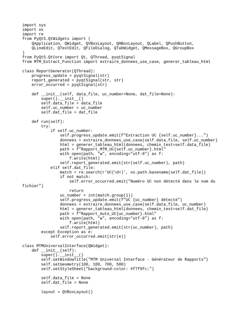 MTM Universal Interface - Py | PDF | Computing | Software
