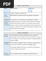 Wgu d773 Task 2 Ethics and Artificial Intelligence With Complete ...