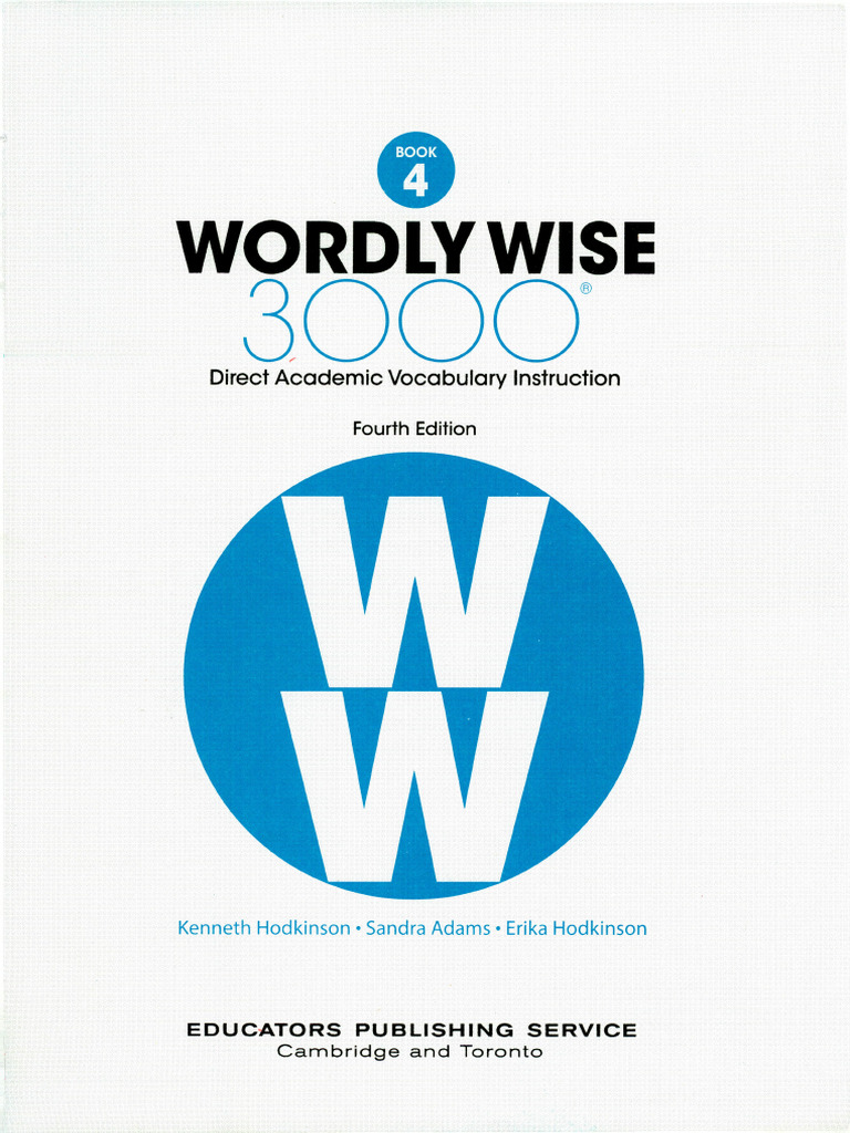 Wordly Wise 4 | PDF