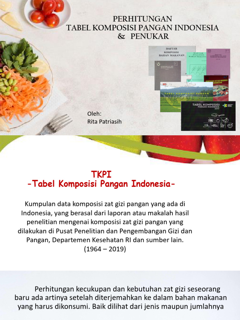 Perhitungan TKPI & Penukar | PDF