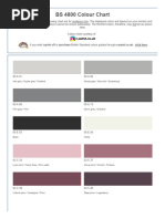 Thread Color Chart PDF | PDF