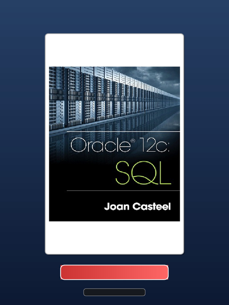Oracle 12c SQL 3rd Edition Casteel Full Download | PDF | Multiple Choice | Databases