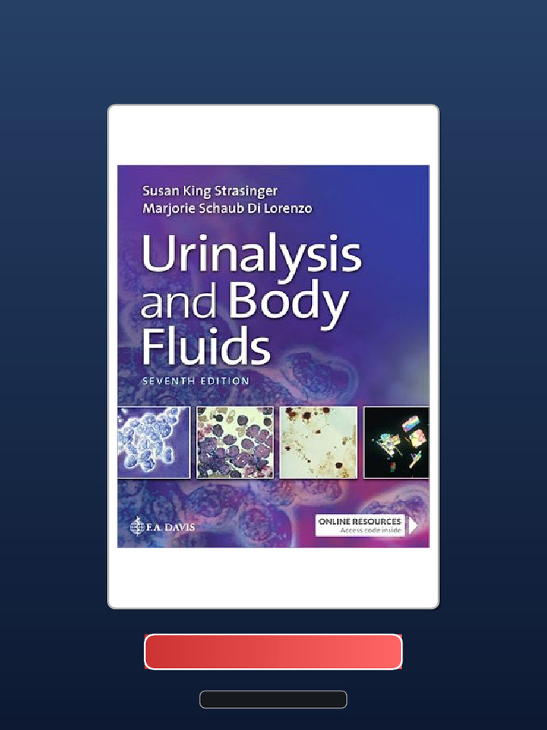 Urinalysis and Body Fluids 7th Edition Strasinger Full Download | PDF ...