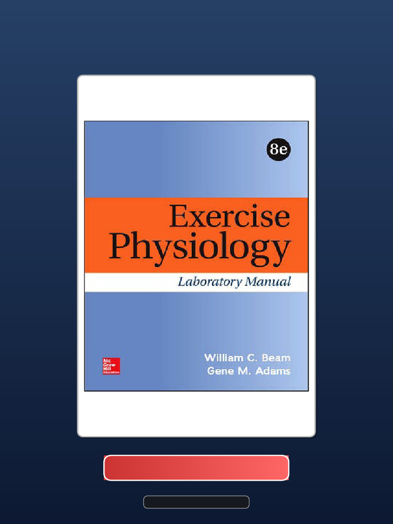 Exercise Physiology Laboratory Manual 8th Edition Beam Full Download ...