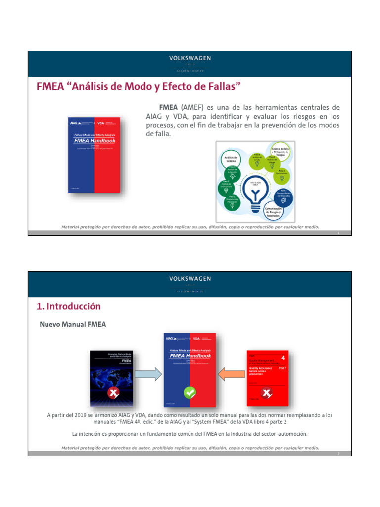 Guía del Análisis FMEA en Automoción | PDF | Sistema de manejo de ...