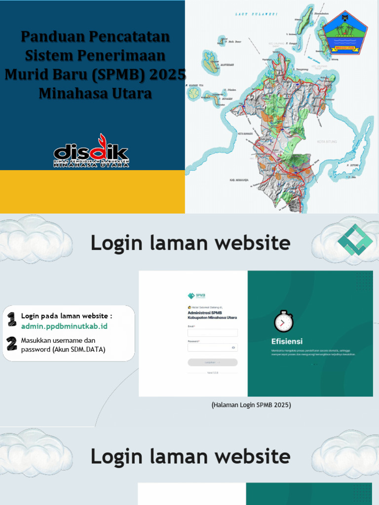 Panduan Mekanisme Pencatatan SPMB Minut | PDF