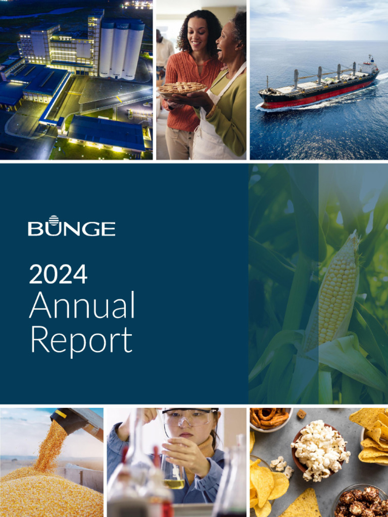 Bunge 2024 Annual Report Overview | PDF | Vegetable Oil | Mergers And ...