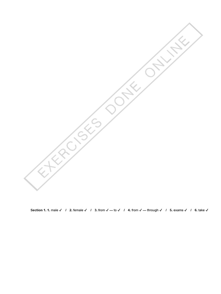 To The Top 3 - English Course - Lesson 10 - Exercises | PDF