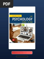 Social Psychology 14th Edition All Sections Download Pdf Attitude