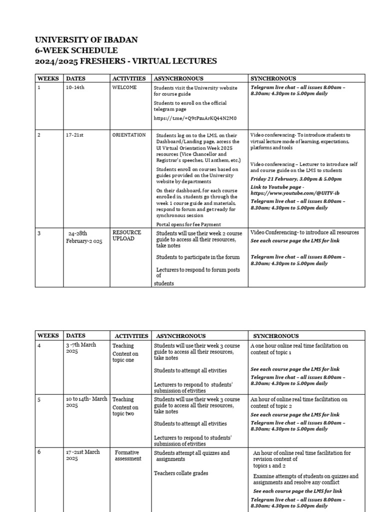 Virtual Lecture Calender For Students | PDF | Communication | Behavior Modification