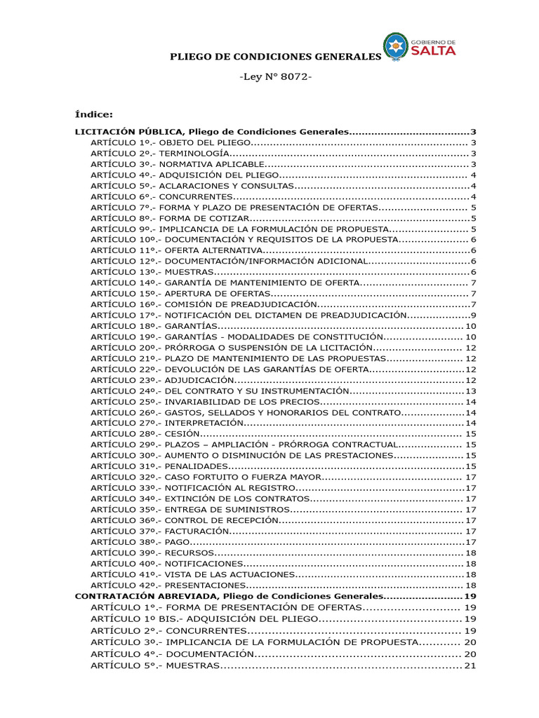 Pliego de Bases y Condiciones Generales | PDF | Póliza de seguros | Seguro