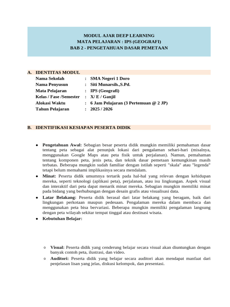 Bab 2 - Pengetahuan Dasar Pemetaan | PDF