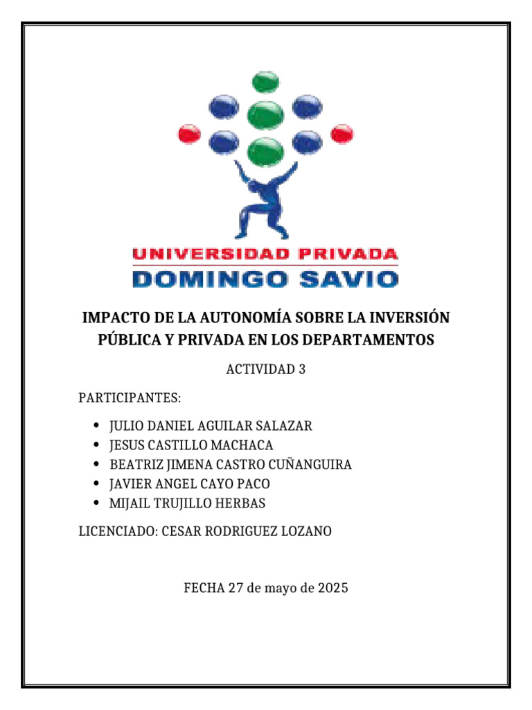 Inversion Privada y Publica | PDF | Inversiones | Bolivia