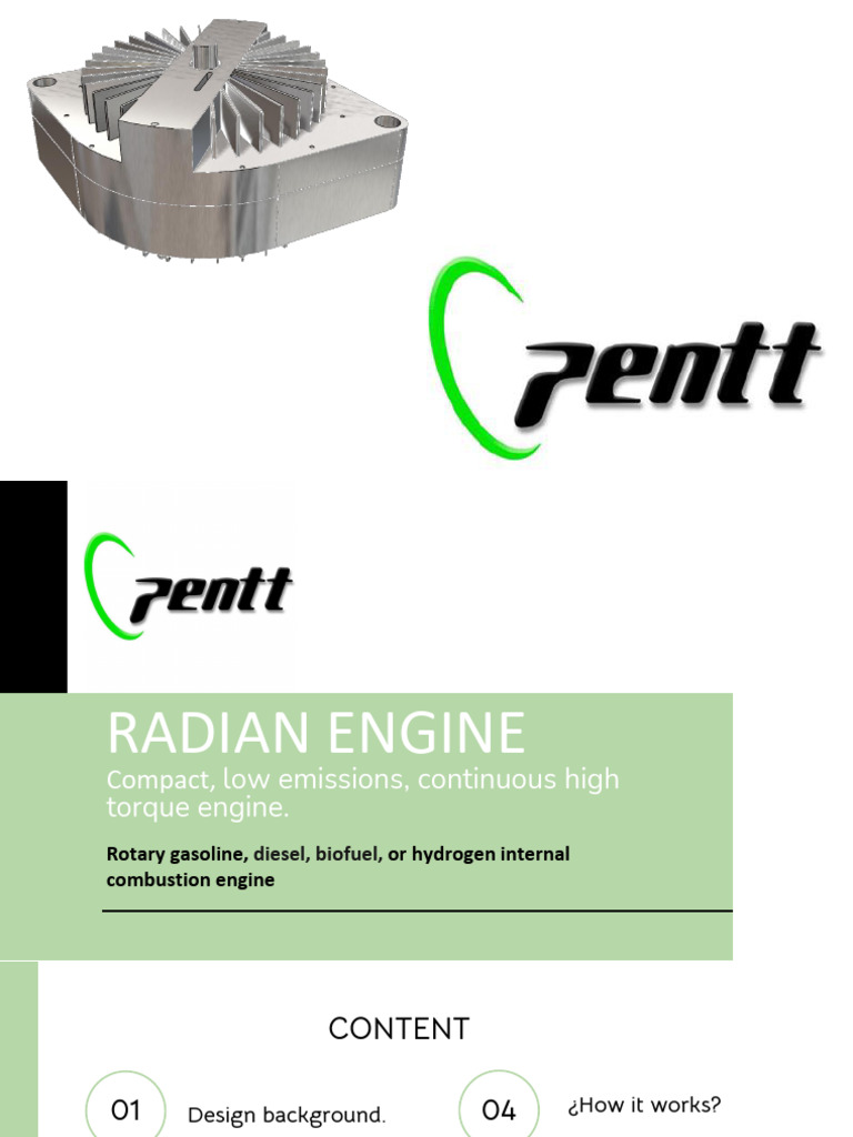 Radian Rotary Engine: High Torque Innovation | PDF | Electric Motor ...