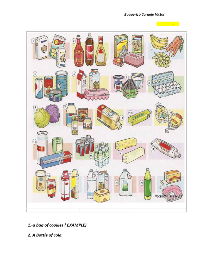 Containers Class Activity | PDF