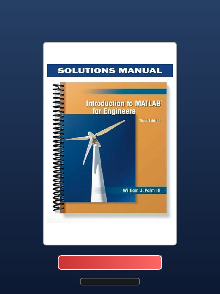 Verified PDF Download Introduction To MATLAB For Engineers 3rd Edition ...