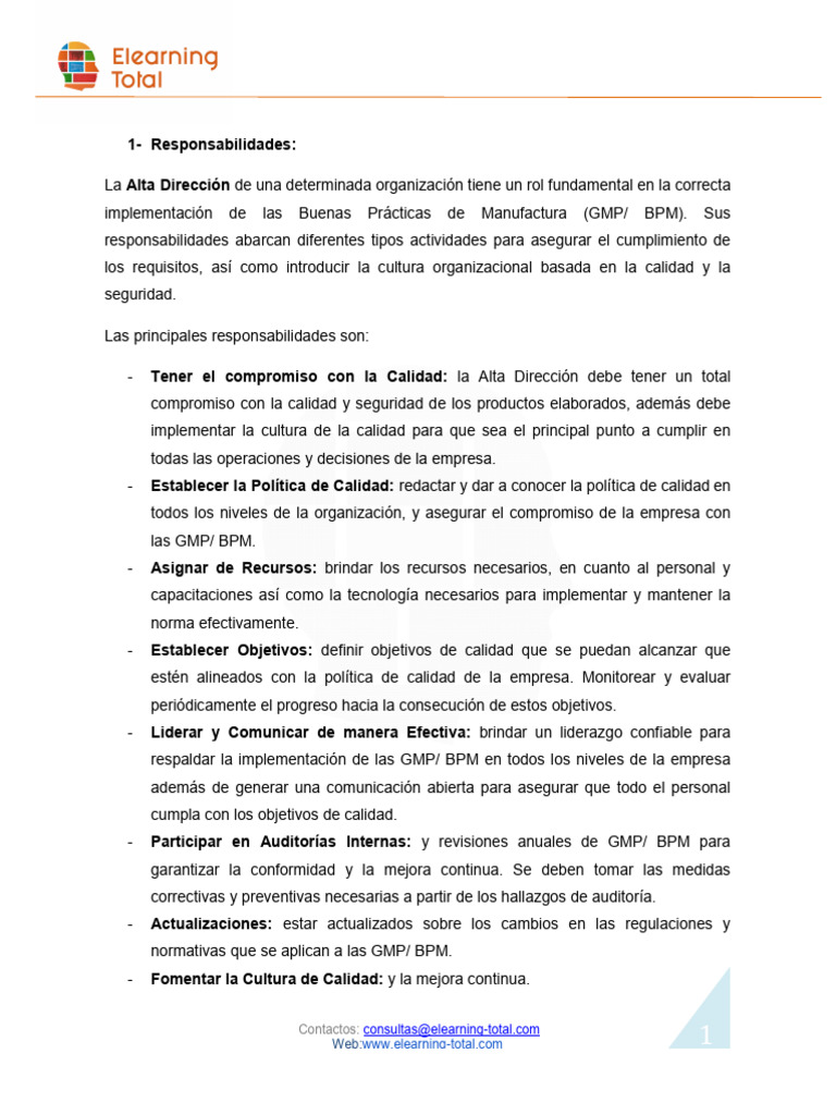 2 - Unidad 1 - Generalidades | PDF | Calidad (comercial) | Business