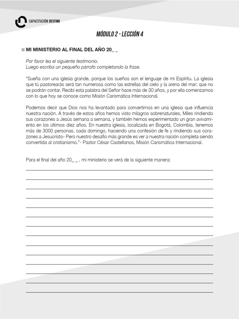 Leccion 4 Ramon | PDF