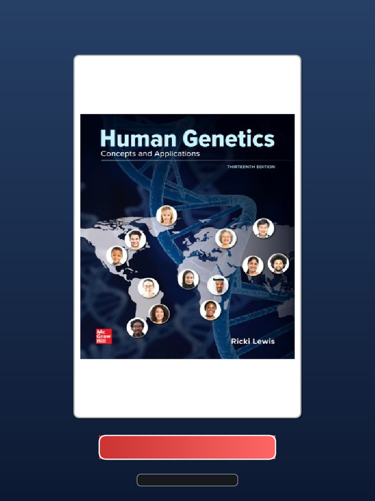 Human Genetics 13th Edition Lewis Full Download | PDF | Gene | Genetics