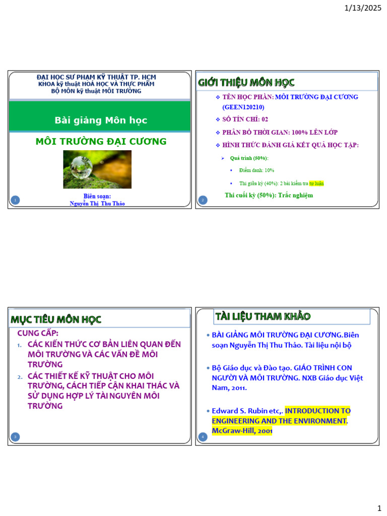 Gioi Thieu Mon Hoc-3 | PDF