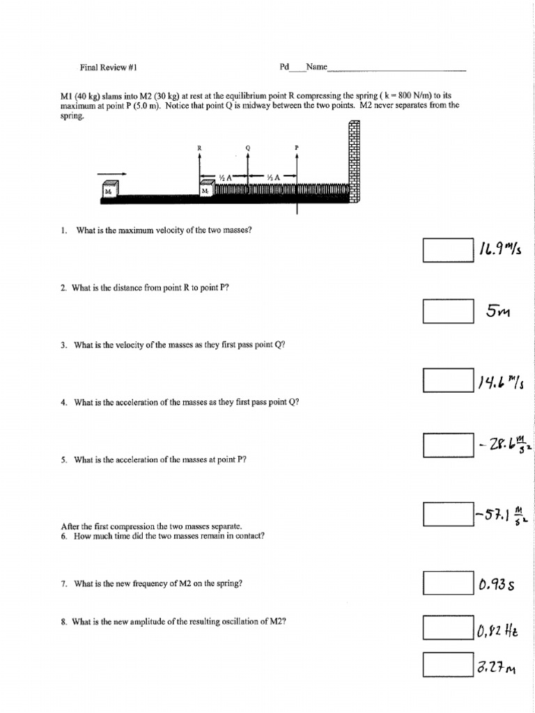 Fall Final Review #1 | PDF