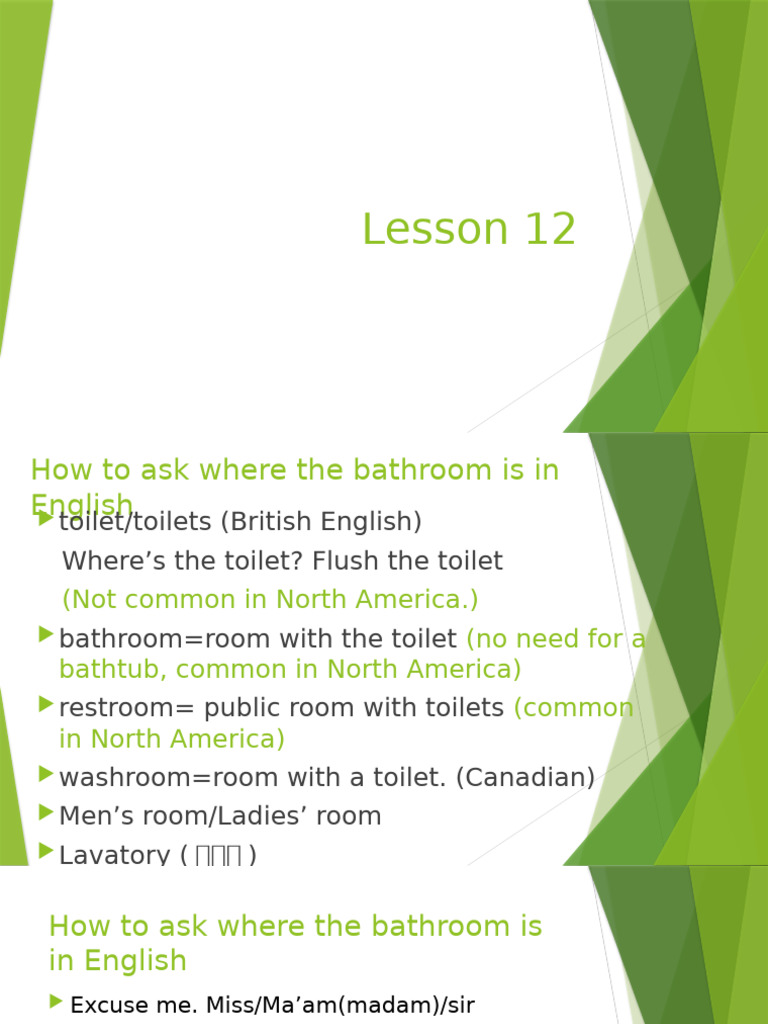 How To Refuse Others Politely | PDF | Bathroom | Public Toilet