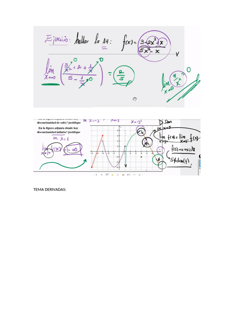 Tema Derivadas | PDF