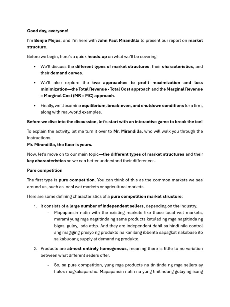 Reporting Script | PDF
