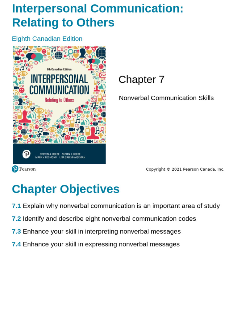 Beebe Intcom-8ce PPT Accessible Fullppt 07 | PDF | Nonverbal ...