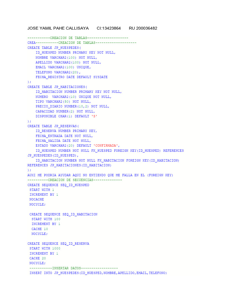 Jose Pahe Liberaion BD2 | PDF | Bases de datos | Datos de computadora