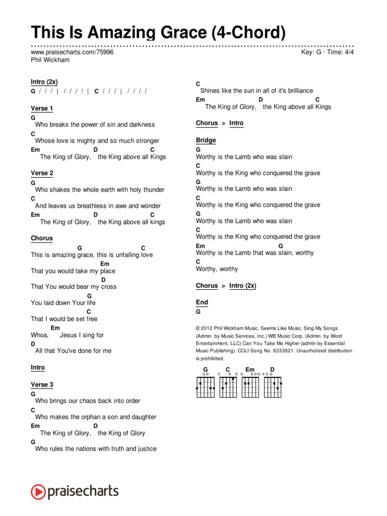 Worthy Is the Lamb Chords | PDF | Systematic Theology | Religious ...