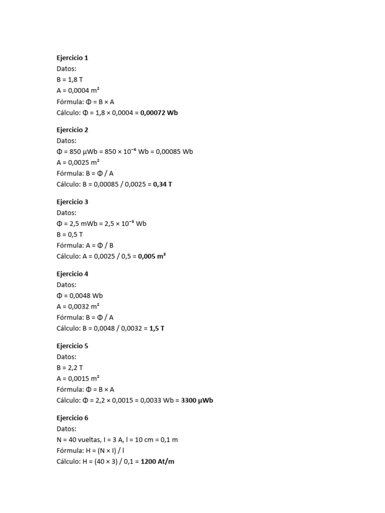 Desarrollo Guia Electromag. | PDF | Cantidades fisicas | Cantidad