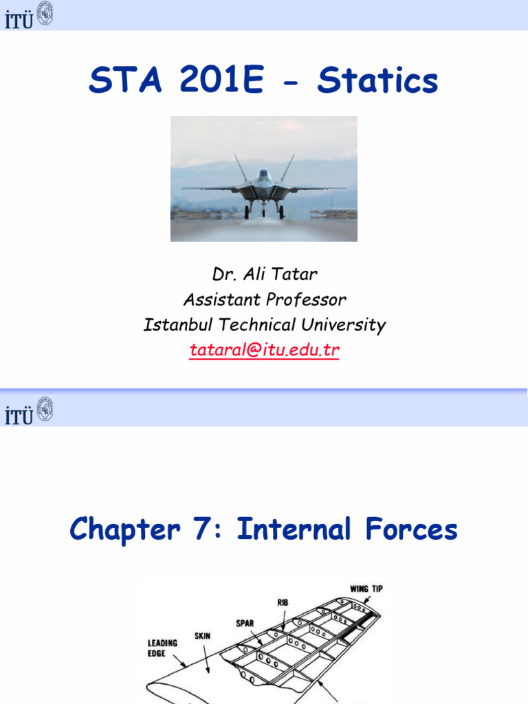 Chapter7 STA201E Summary | PDF | Bending | Applied And Interdisciplinary Physics
