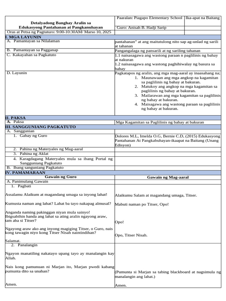 Ged111-Xx - (Hadji Sarip Deped Demo DLP) - 062507 | PDF