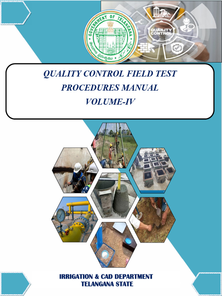 Final Vol 4 QC Feild Manual 30.01.2025 | PDF | Density | Concrete