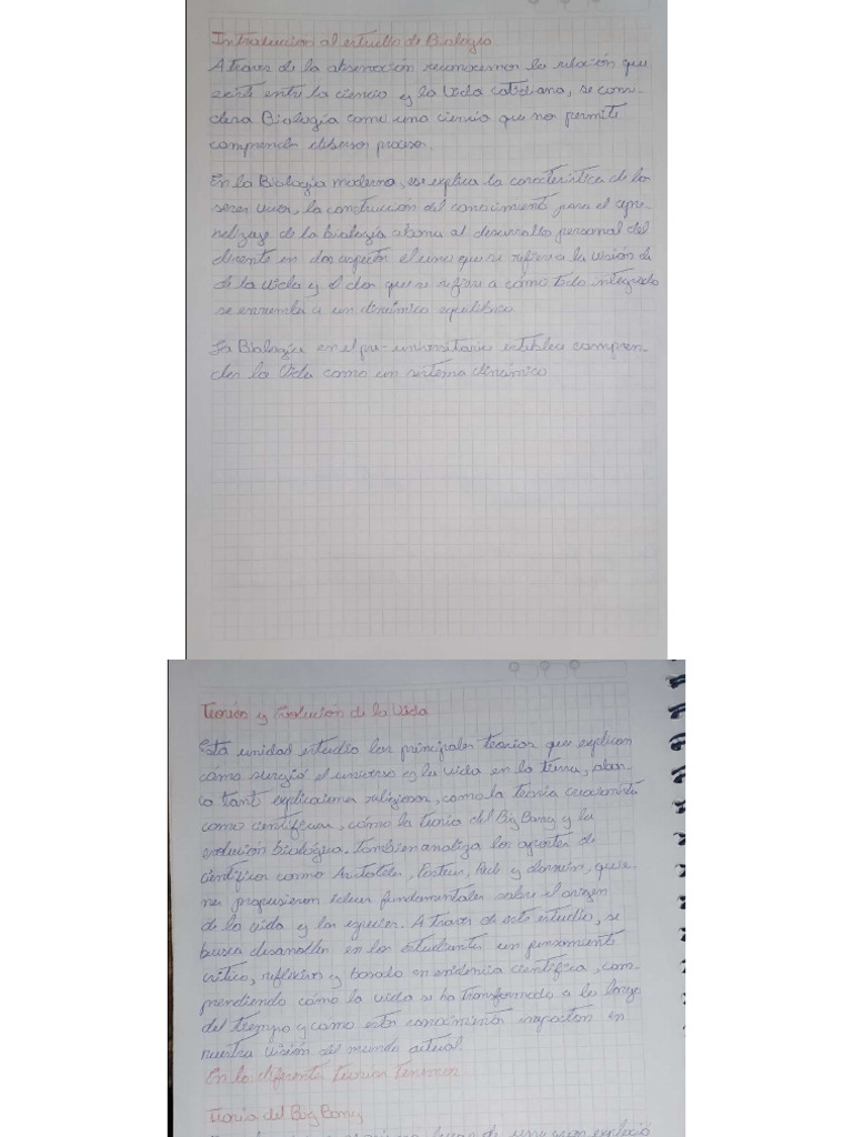 Semana 1 y 2 Biología - Compressed | PDF