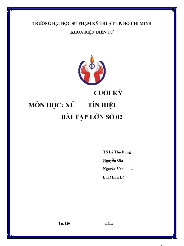 Btl2 Bao Cao Fourier Alias | PDF